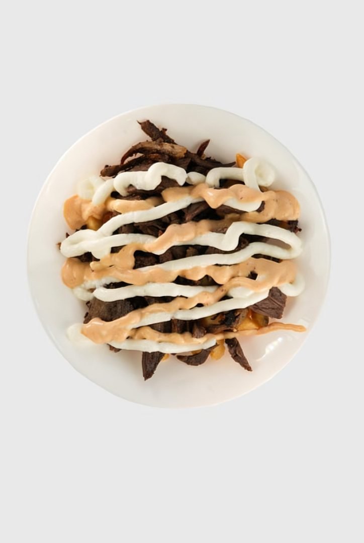 Lamb Loaded Fries - Shawarma Stop To Go